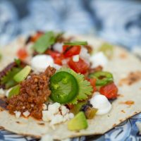 Chipotle Ground Goat Tacos | Shepherd Song Farm