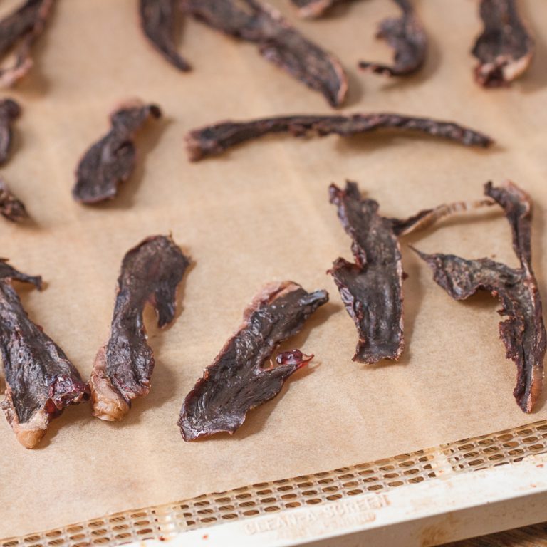 Lamb or Goat Heart Jerky (Dog Treat) - Shepherd Song Farm