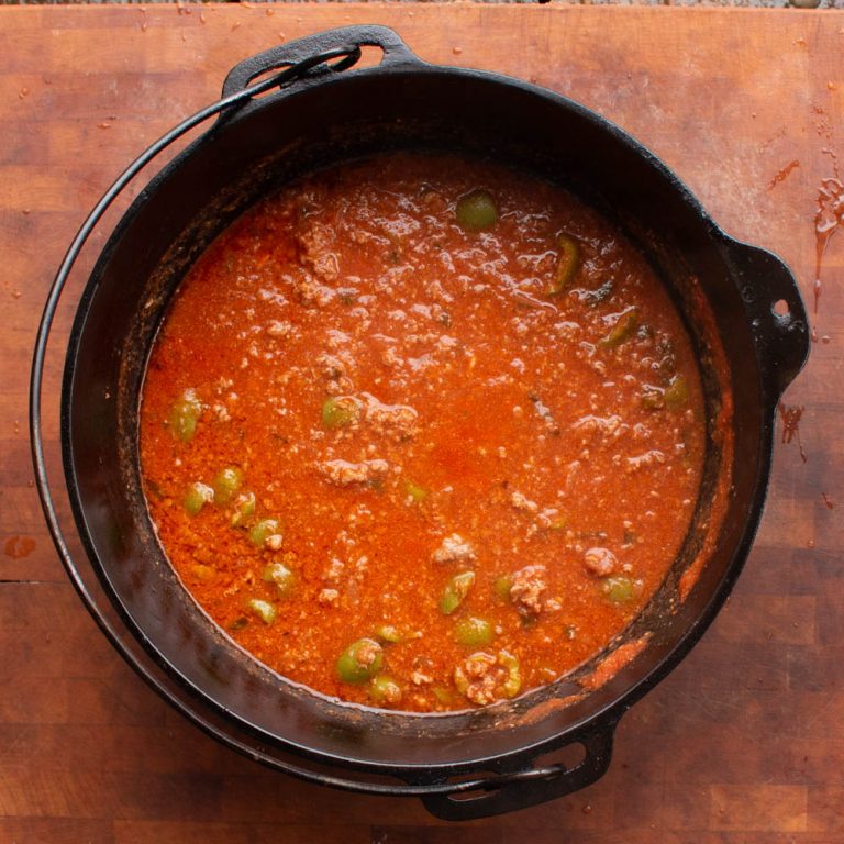 Italian Goat Ragu Recipe with Olives and Marjoram
