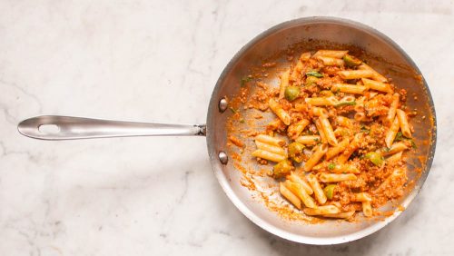 Italian Goat Ragu Recipe with Olives and Marjoram
