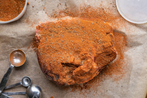 Dry-Rubbed Slow Roasted Goat Shoulder Recipe