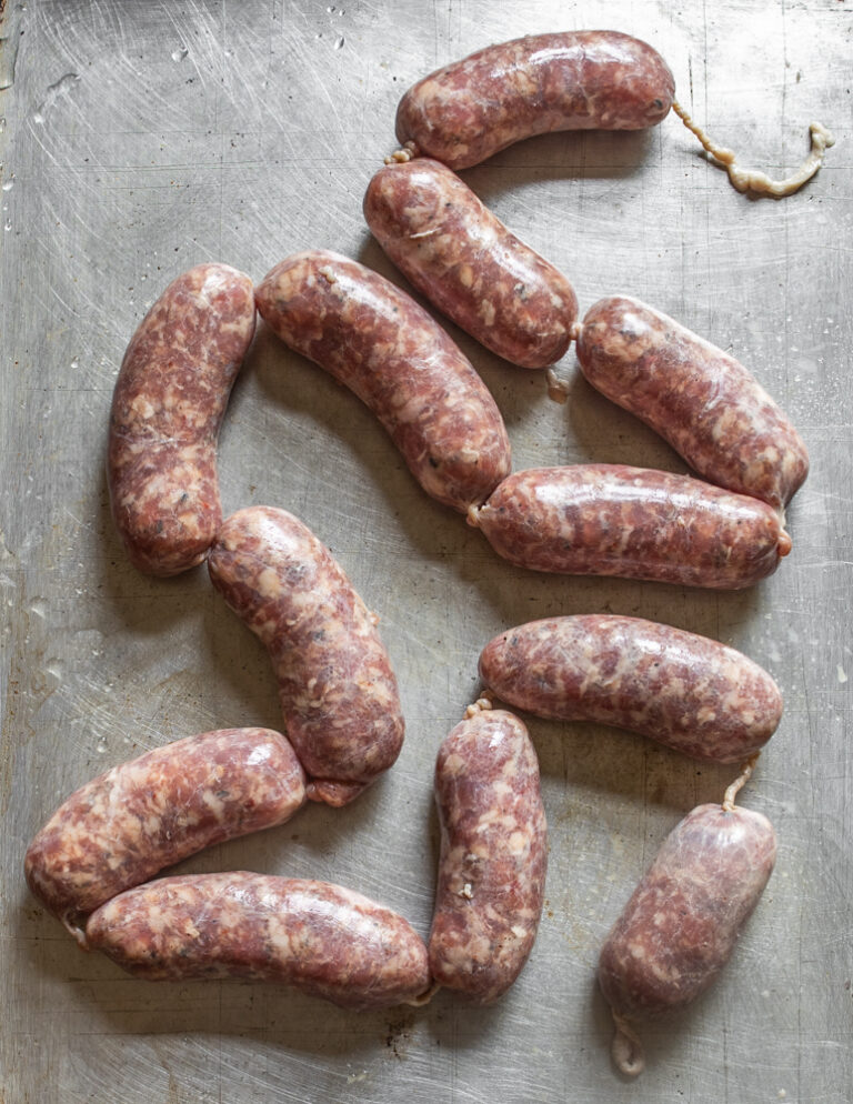 Homemade Lamb Italian Sausage (or Goat) - Shepherd Song Farm